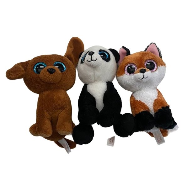 Ty | Toys | Ty Beanie Boo Lotdougie Ming Slick3 Piece Stuffed Animal ...